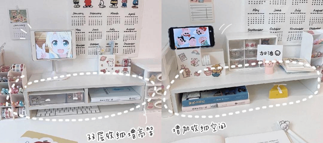 INS风书桌整理布置秘诀、10+款好物推荐 在大马Shopee都能买到！