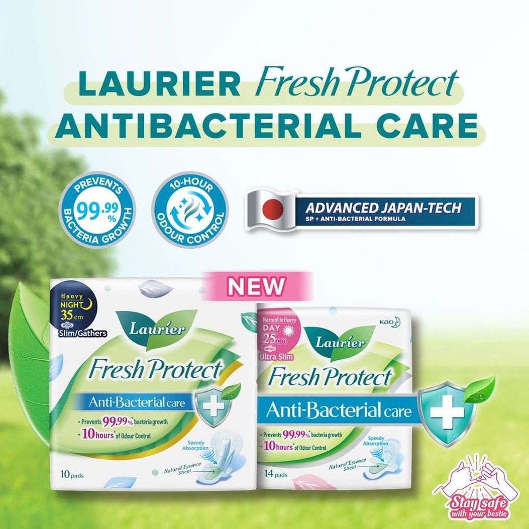 LAURIER Fresh Protect 让你摆脱生理期地狱