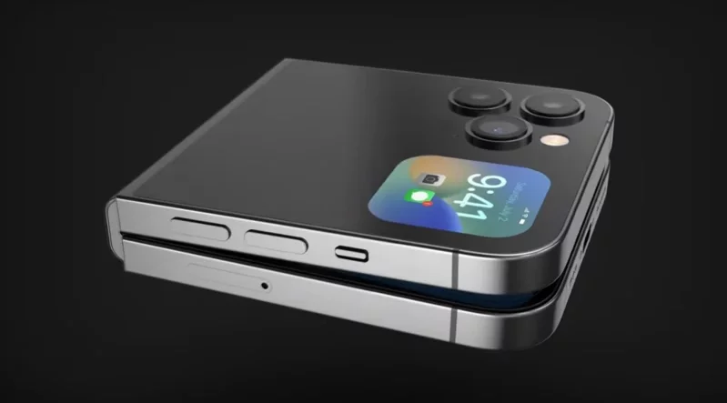 未来力推的机型？！iPhone 15 Flip渲染图曝光引发网友热议，有可能在2023年推出？！