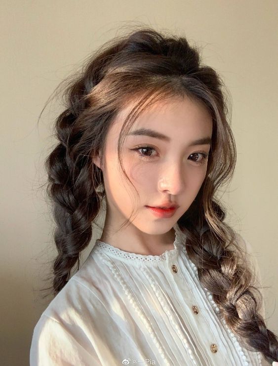 3个春日饱满麻花辫发型教程，仙气减龄温婉少女GET～