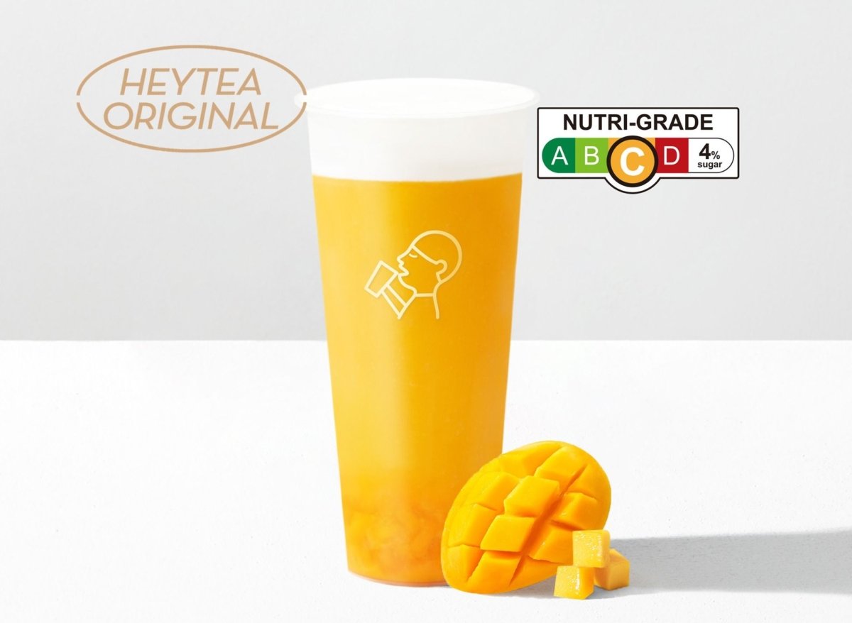 HEYTEA喜茶｜饮料卡路里排行榜TOP 6，最健康0卡路里是TA？！
