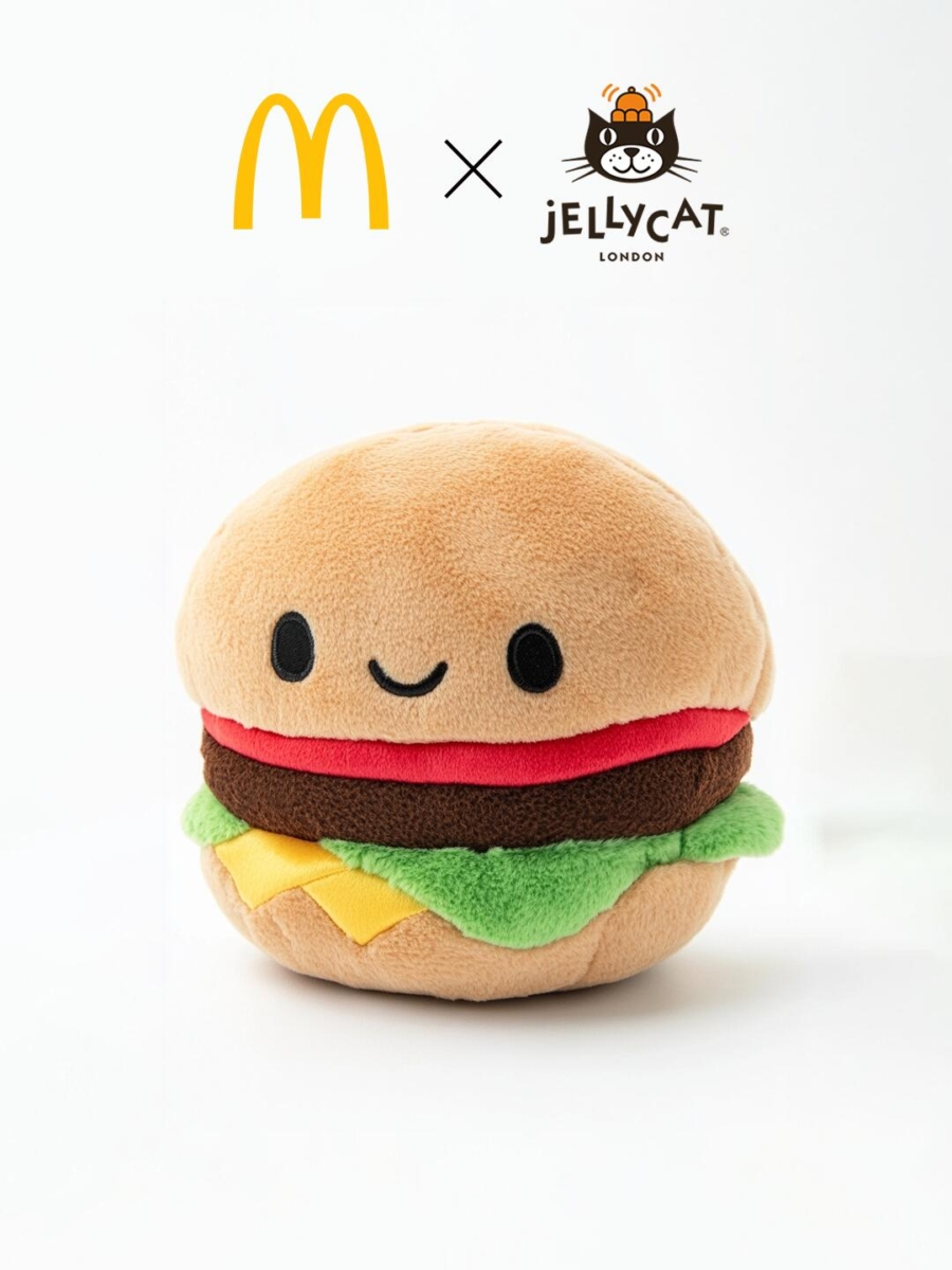 Jellycat X 麦当劳联名新品曝光？超可爱的Nugget公仔萌爆